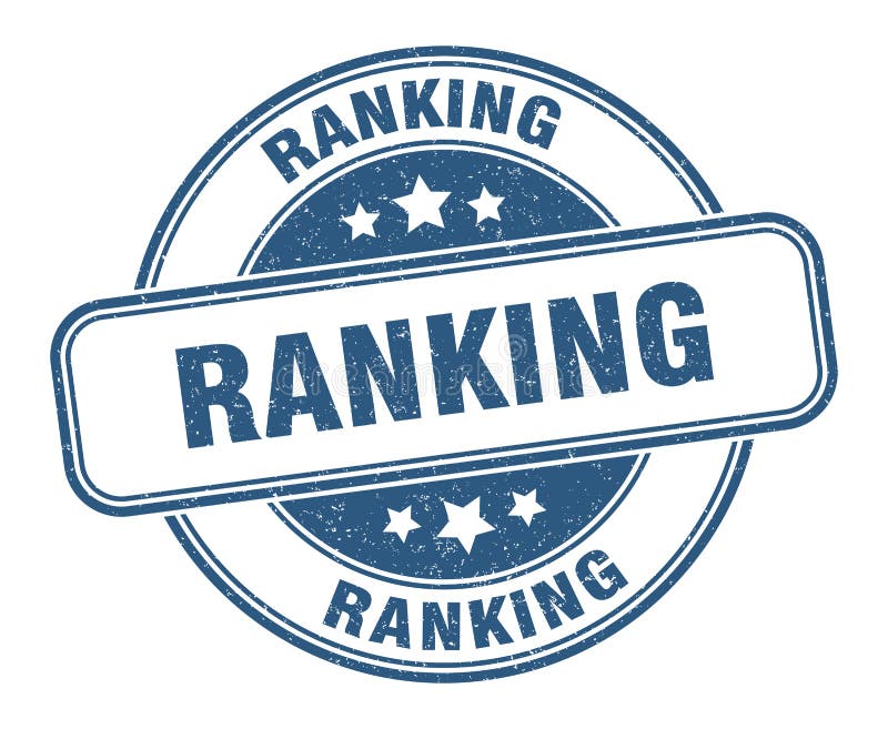 Ranking Stamp. Ranking Round Grunge Sign Stock Vector - Illustration of ...