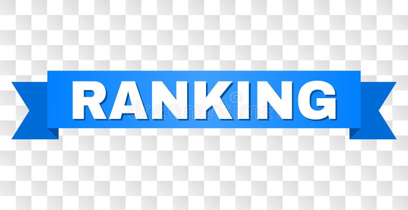 Ranking tag banner stock illustration. Illustration of rank - 112039259