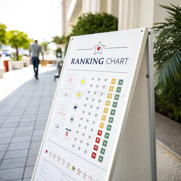 Ranking on Transparent Background Stock Illustration - Illustration of ...