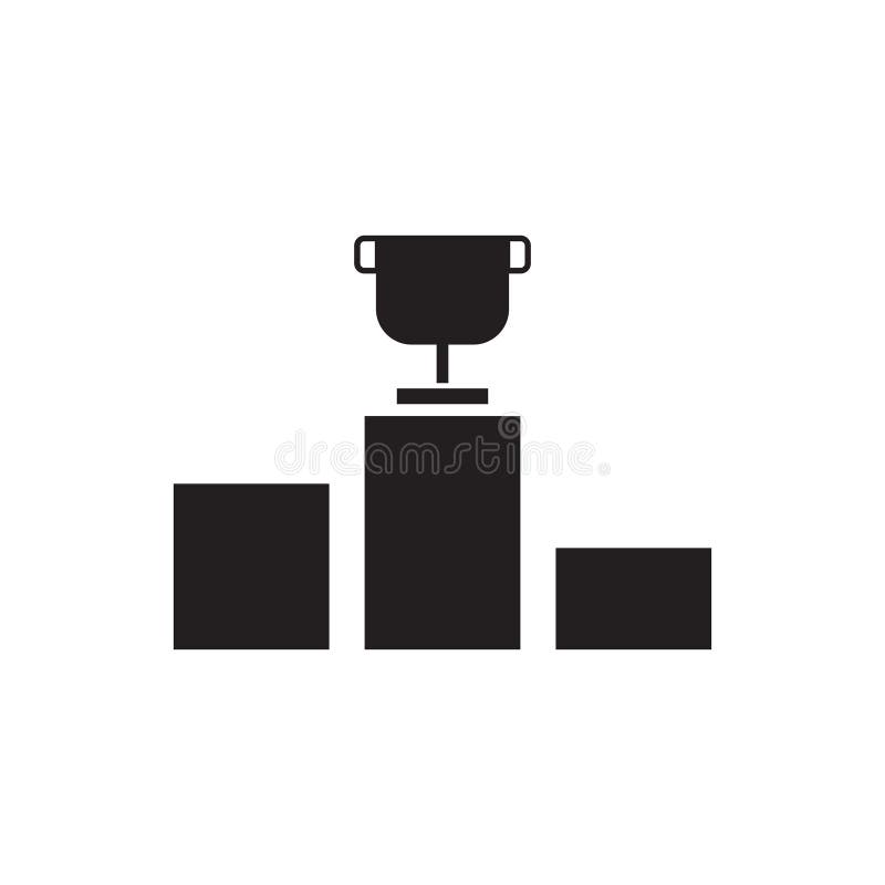 Ranking Vector Icon Logo Design Stock Vector - Illustration of badge ...