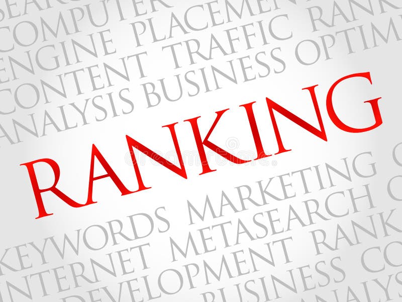 Ranking word cloud stock vector. Illustration of cloud - 223824547