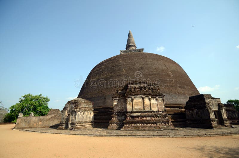 Rankot Vihara stock photo. Image of vihara, rankot, ancient - 25045020