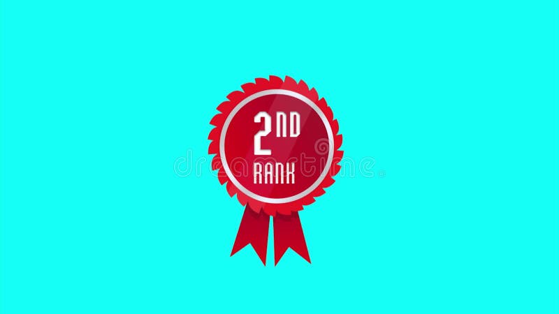 First Second Third Symbol Award Ranking Animation Stock Footage - Video ...