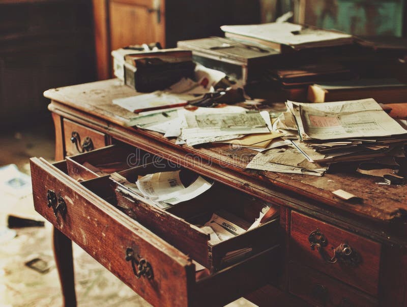 Ransacked Home with Drawers Open and Valuables Missing, Creating a ...