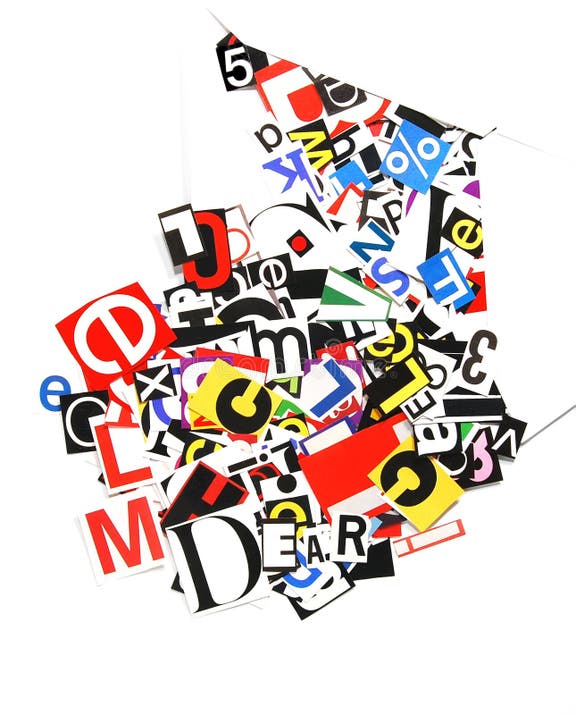 430 Ransom Note Letters Stock Photos - Free & Royalty-Free Stock Photos ...