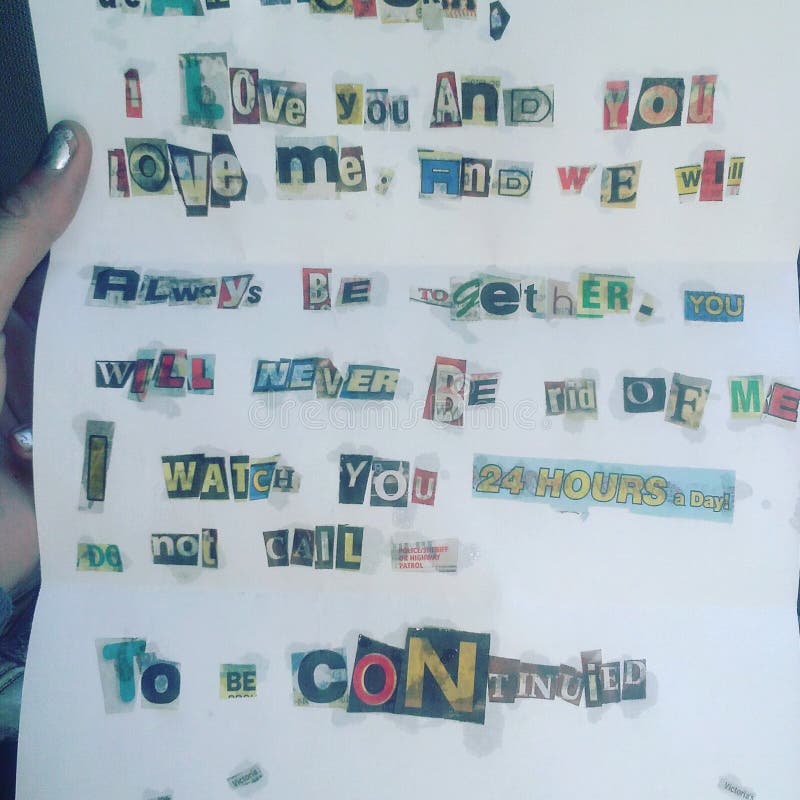 Ransom stock photo. Image of ransom, leaves, love, stalker - 94039724