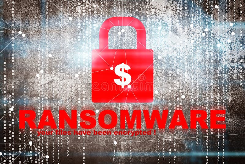 Ransomware alert stock illustration. Illustration of error - 95416224