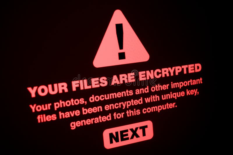Ransomware stock photo. Image of attack, loss, hacking - 95310554