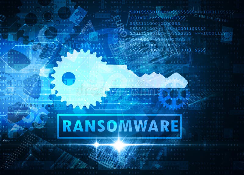 Ransomware stock illustration. Illustration of symbol - 92612960