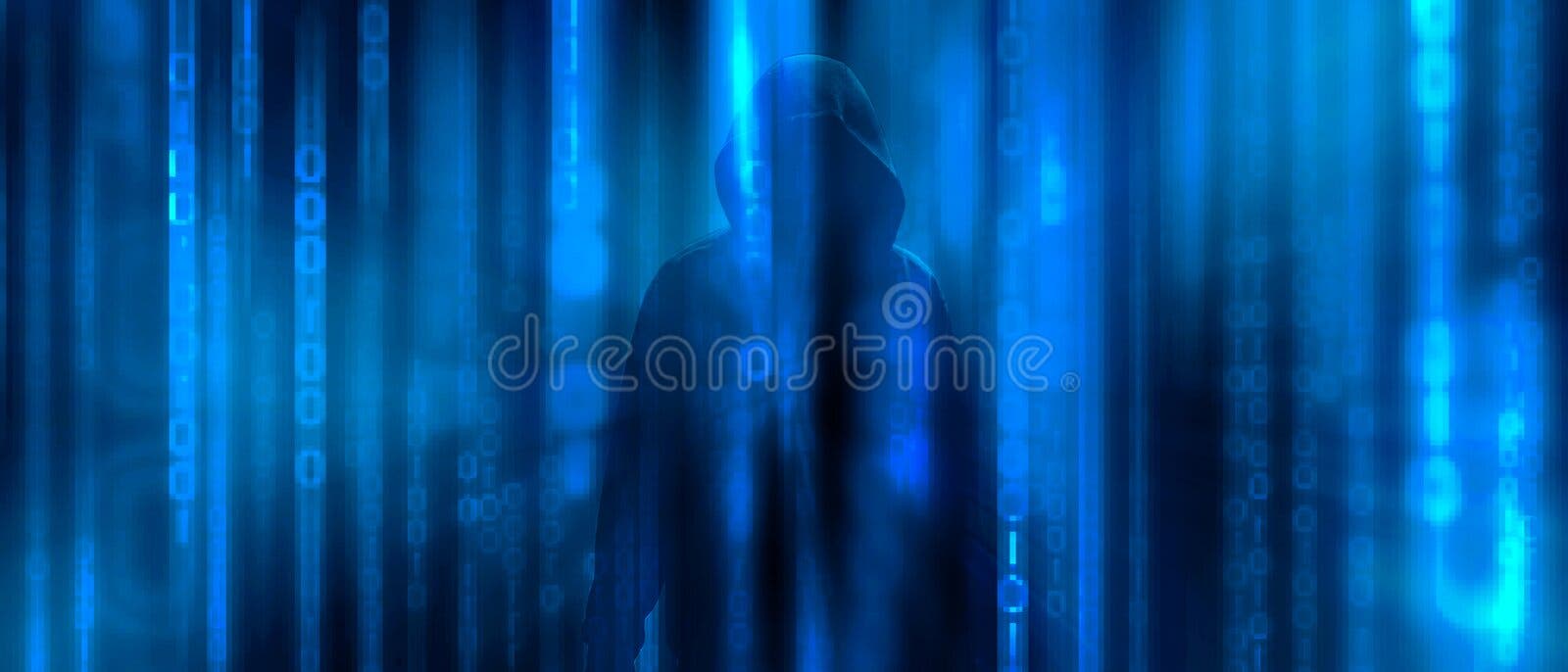 Binary code screen stock image. Image of identity, coding - 99852909