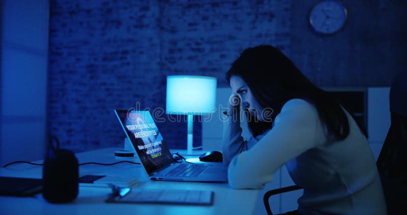 Ransomware Cyber Malware Attack Stock Image - Image of malware, privacy ...