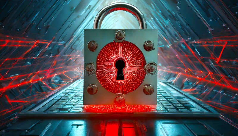 Ransomware Cyber Security Email Phishing Internet Technology Lock Vault ...