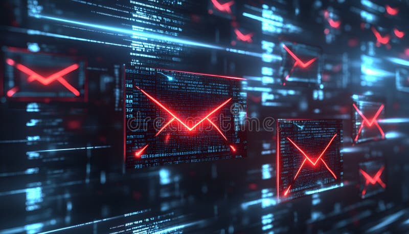 Ransomware Cybersecurity Email Phishing Internet Technology Blocking ...