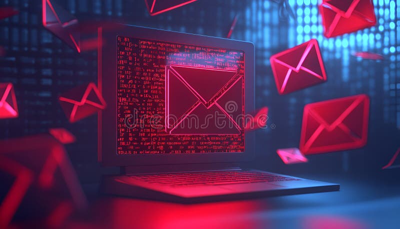 Ransomware Cybersecurity Email Phishing Internet Technology Blocking ...