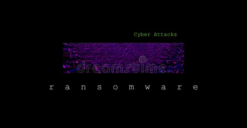 Ransomware Poster Design, Danger. Illustration. Computing. Harmful ...