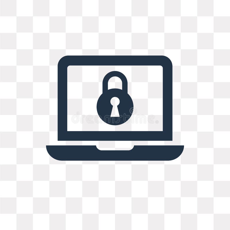 Ransomware Vector Icon Isolated on Transparent Background, Ransomware ...