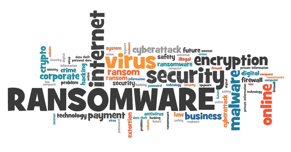 Ransomware virus stock illustration. Illustration of keyword - 126638466
