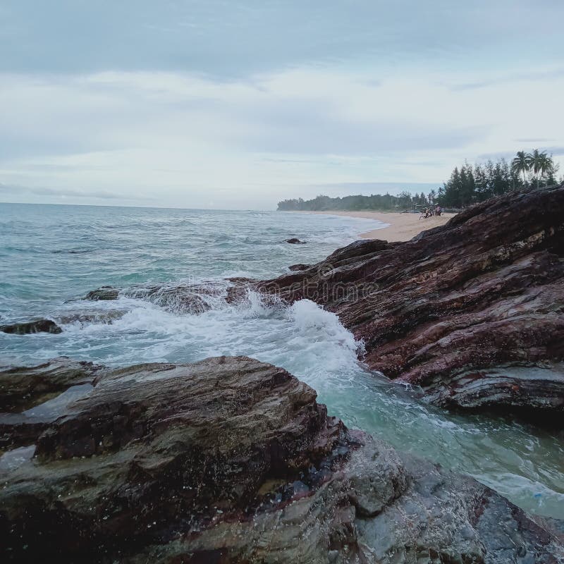 Rantau Abang Beach, Terengganu, Malaysia Stock Photo - Image of beach ...