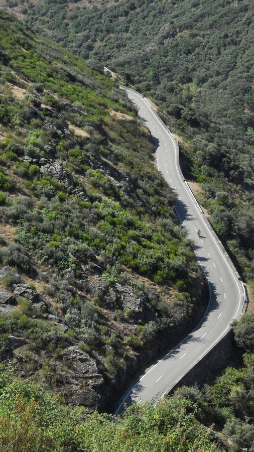 Raod from up stock photo. Image of view, road, freedom - 65320920
