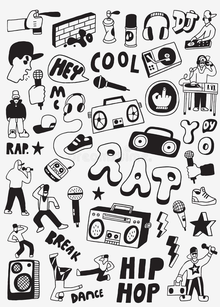 Rap Design Stock Illustrations – 11,542 Rap Design Stock Illustrations ...