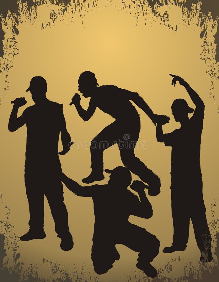 Rapper stock vector. Illustration of rapper, humor, music - 11897042