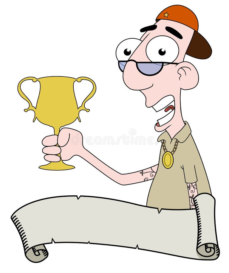 Rap Star Trophy Stock Illustrations – 2 Rap Star Trophy Stock ...