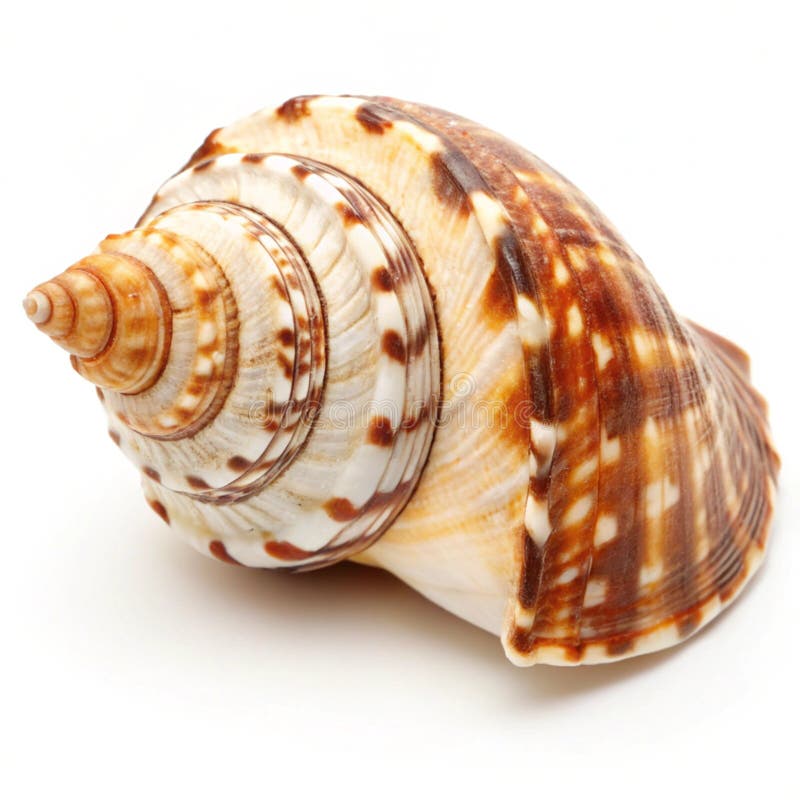 Rapana Shell on Transparent Background Stock Illustration ...