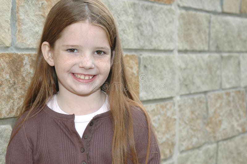 Rapariga imagem de stock. Imagem de ruivo, jovem, felicidade - 4793869