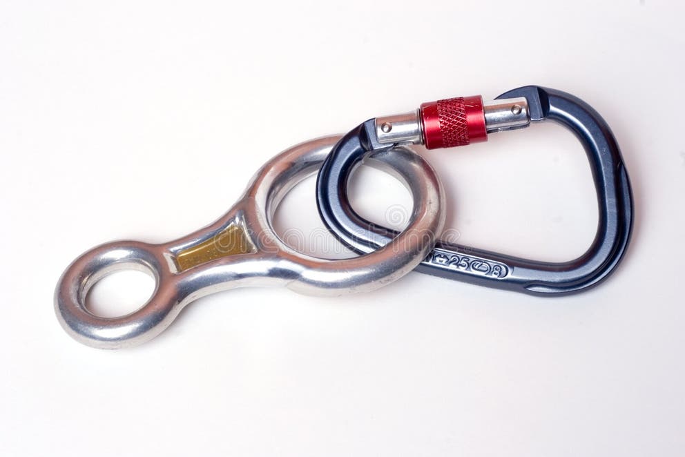 Rapelling equipment stock image. Image of extreme, climb - 790473