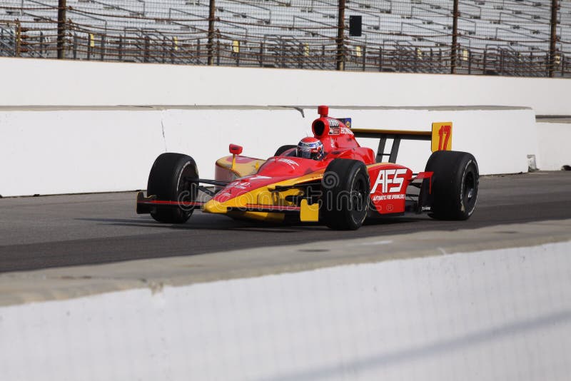 Raphael Matos 17 Indianapolis 500 Pole Day 2011 Editorial Stock Photo ...