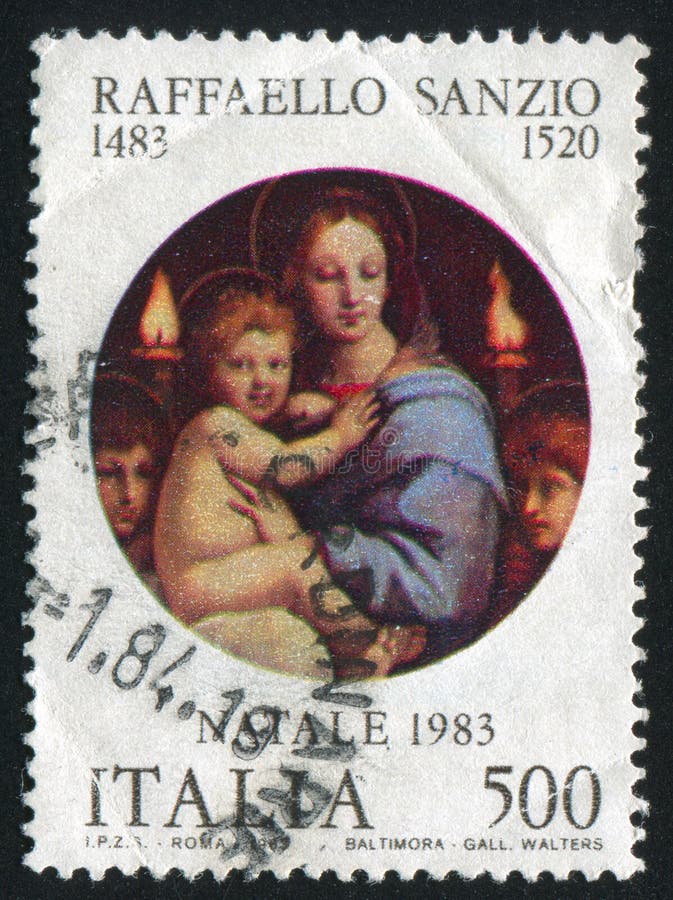 Raphael Santi редакционное стоковое изображение. изображение ...