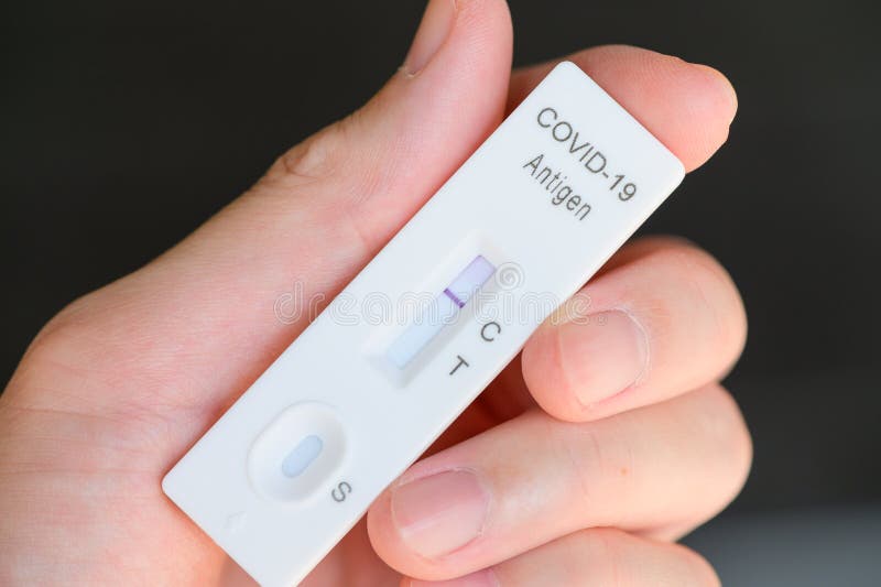 Rapid Antigen Test Kit with Negative Result during Swab Covid-19 ...