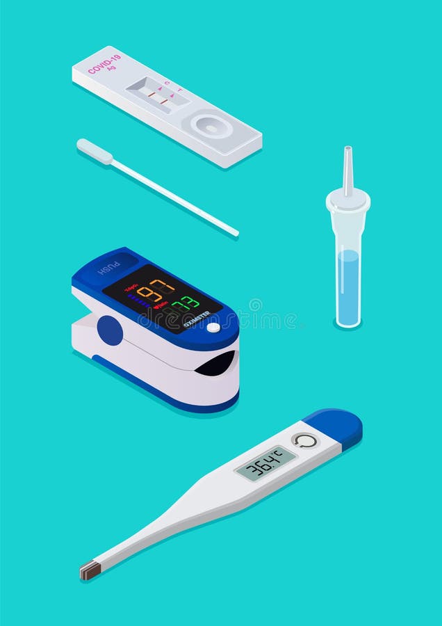Pulse Oximeter on Finger. Measurement of Pulse and Saturation of Blood ...