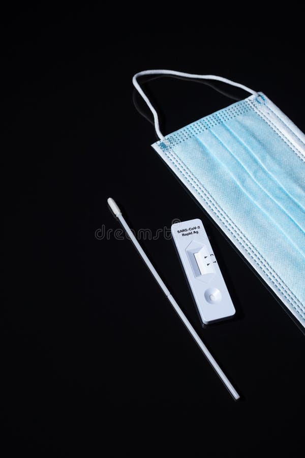 Rapid Antigen Test Nasal, Covid-19 Test Stock Photo - Image of text ...