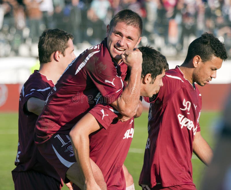 Rapid Bucarest De Sportul Studentesc- Foto editorial - Imagen de ...