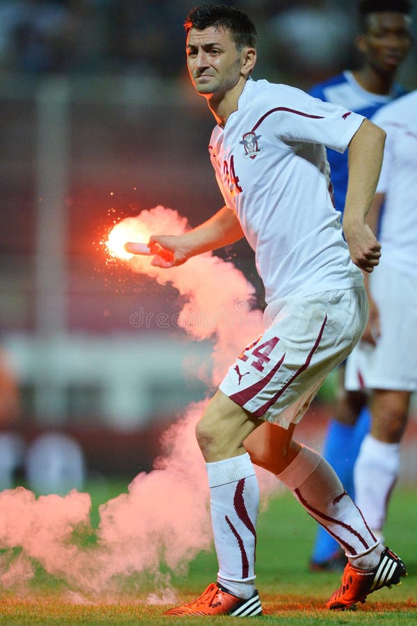 Rapid Bucharest - MyPa editorial stock photo. Image of tribuna - 25929863