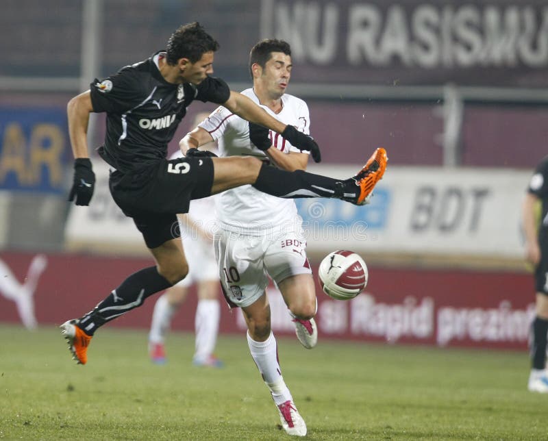 Rapid Bucharest - Sportul Studentesc Editorial Photo - Image of team ...
