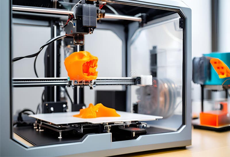 3D Printer Technology Producing Precise and Efficient Results.AI ...