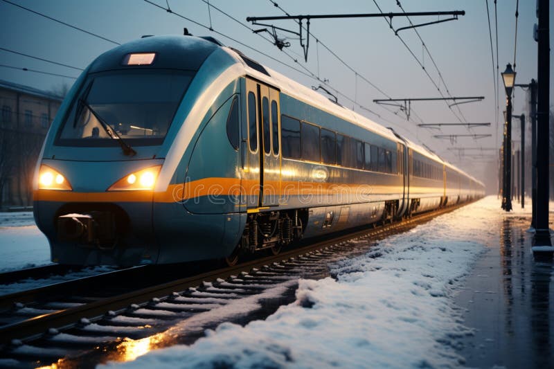 A Rapid and Efficient Mode of Rail Transport the Express Train Stock ...