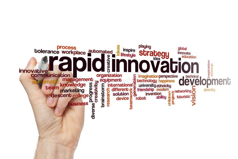 New Invention Word Cloud Concept Stock Illustration - Illustration of ...