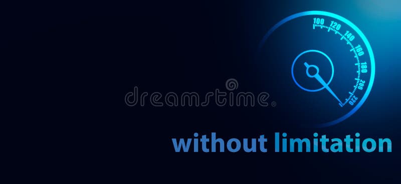 Rapid Internet Speed without Limit Stock Photo - Image of accelerate ...