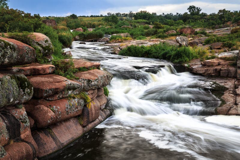 Rapid stream stock photo. Image of water, waterfall, motion - 41679556