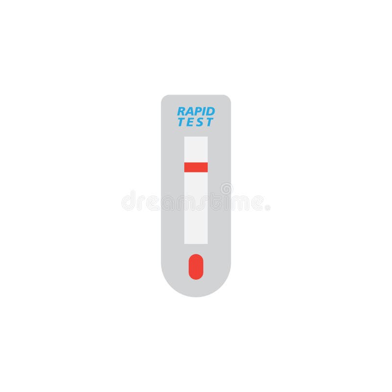 Rapid Test Device Icon Design Template Vector Stock Vector ...
