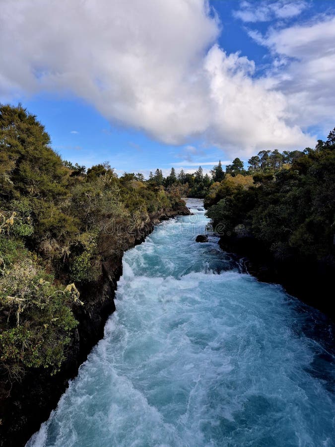 The Rapids on the River are Rushing and it Looks Beautiful Stock Image ...