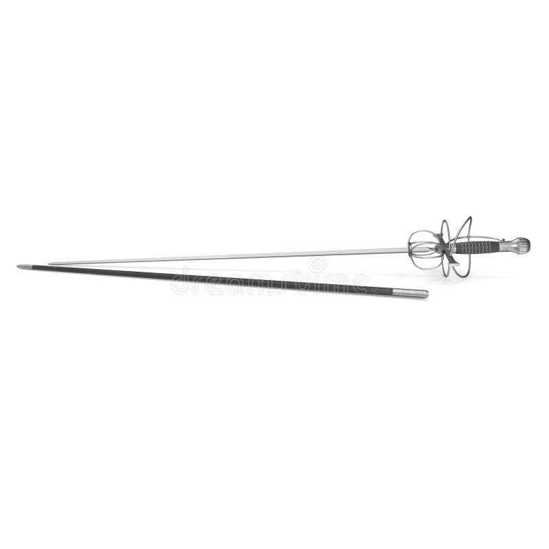 Rapier Sheath Stock Illustrations – 16 Rapier Sheath Stock ...