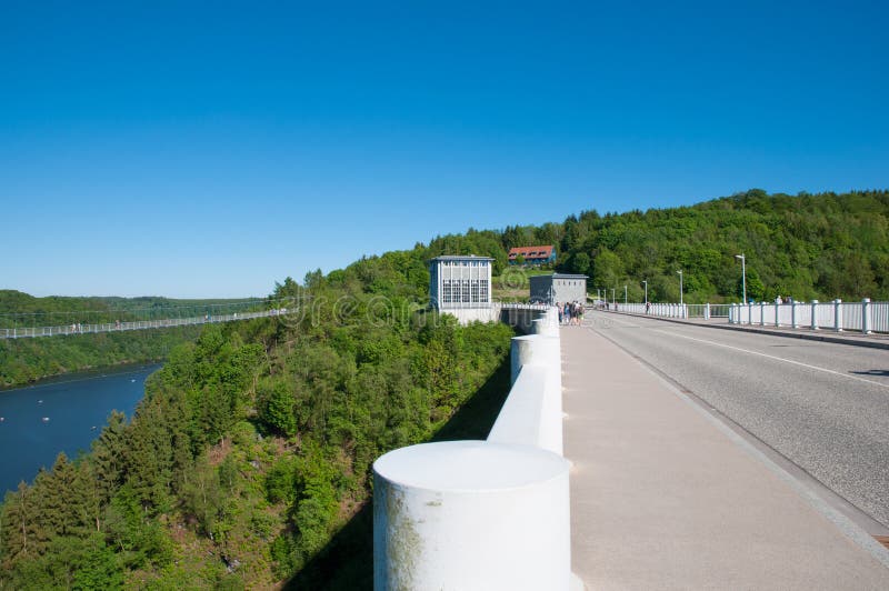 Rappbode dam in Germany stock image. Image of mountain - 101826891