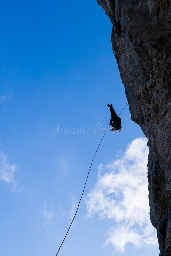 Rappelling stock photo. Image of healthy, effort, build - 27748914