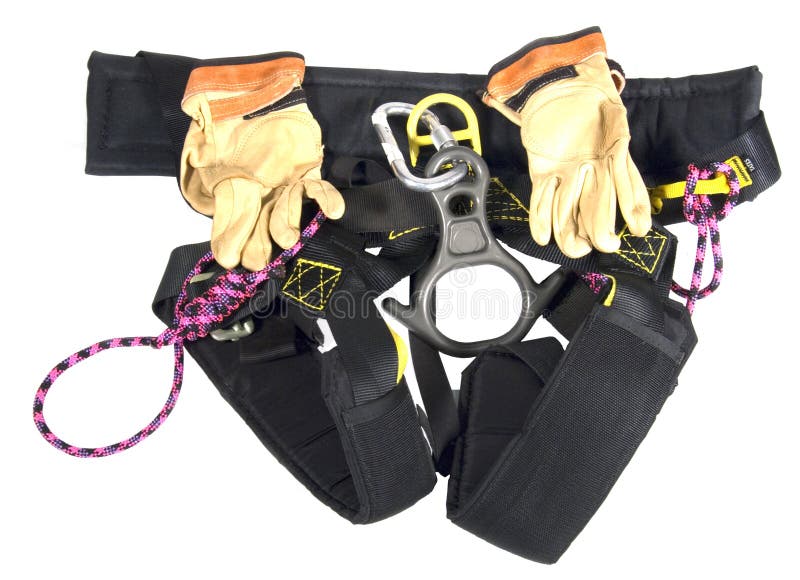 Rappelling Harness stock image. Image of aluminum, rock - 1773647