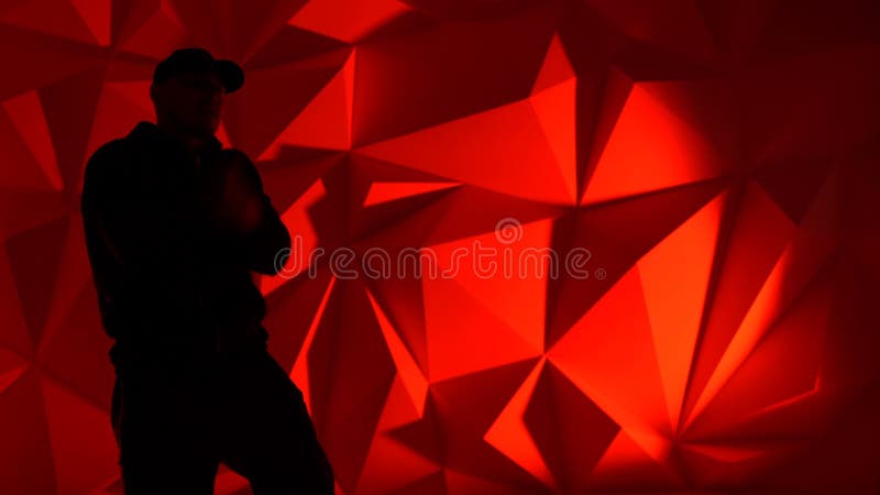 Rapper Guy Rap in Front of the Camera Stock Video - Video of freedom ...