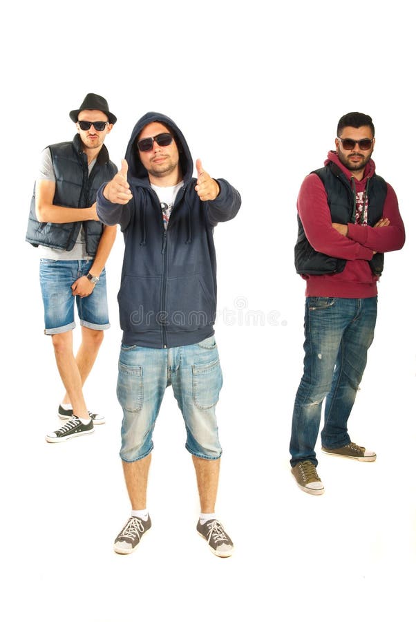 Rappers group men stock image. Image of boys, attitude - 31816571